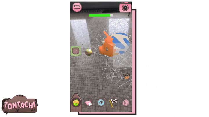 ぶーぶー!🐷 「tontachiAR」開発アップデート！ | ALIS
