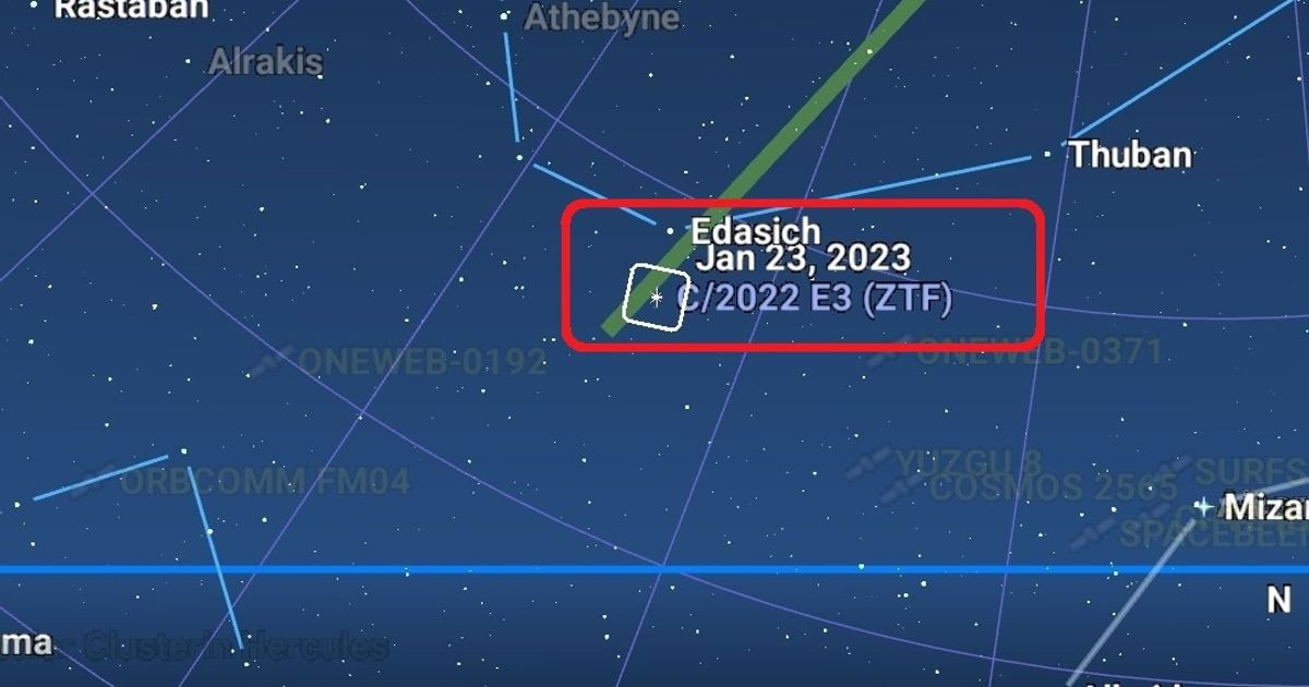 “Starry Map”を使ってZTF彗星を見つけよう！ | ALIS