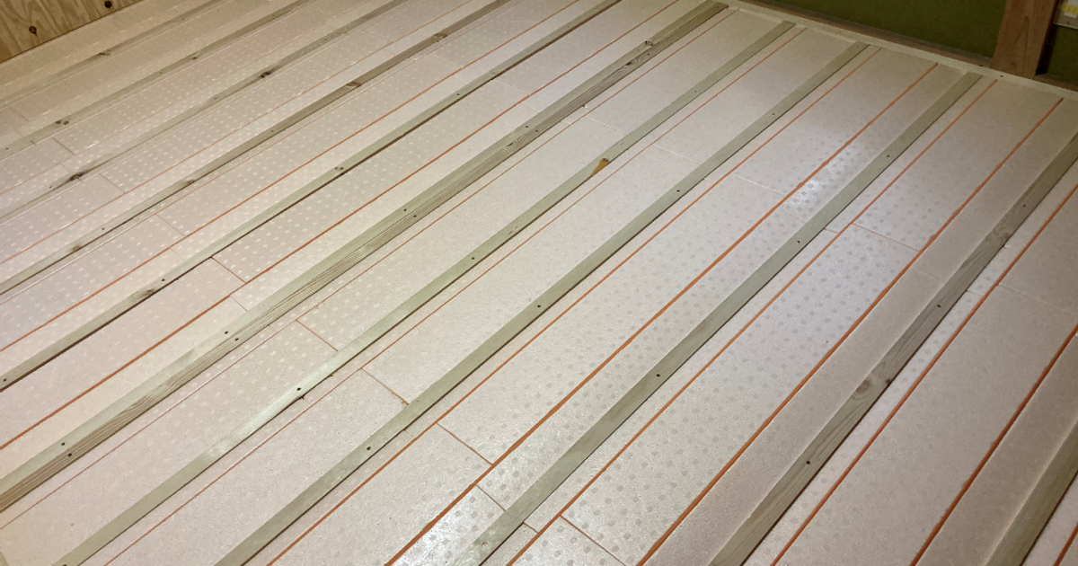 【2FL和室→洋室化の床造作DIY-合板】 | ALIS