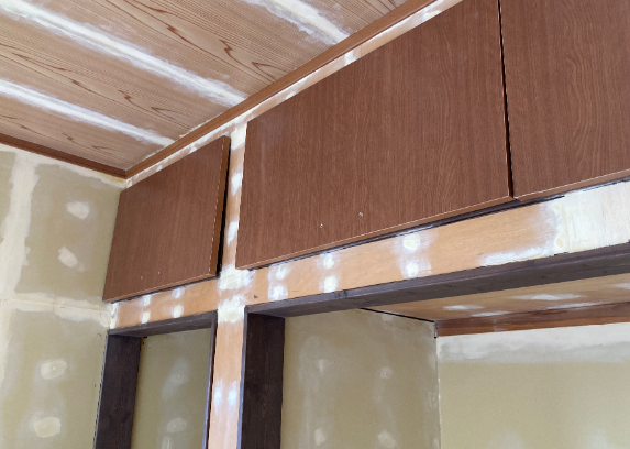 【2FL和室→洋室化、天袋ドア作り仕上げDIY】 | ALIS