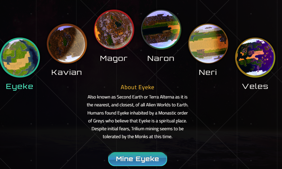 惑星 Eyeke Alien Worlds StarLog#20 | ALIS