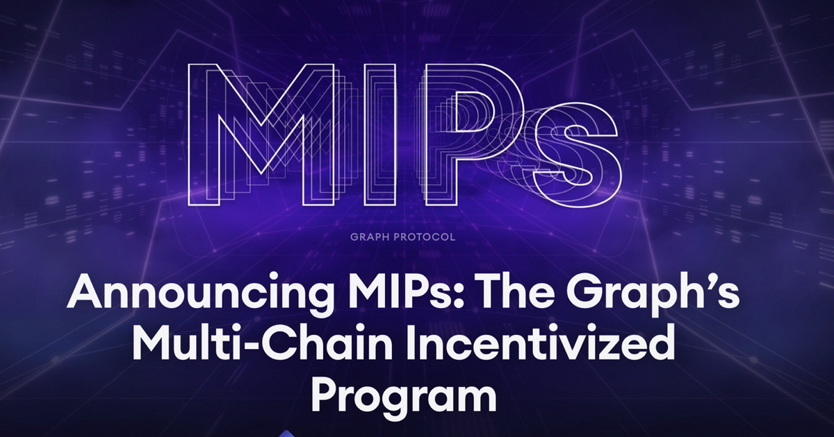 MIPsを発表：The Graphマルチチェーン・インセンティブ・プログラム | ALIS