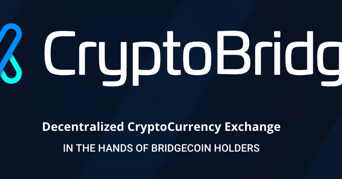 CryptoBridgeの連邦ゲートウェイメモ | ALIS